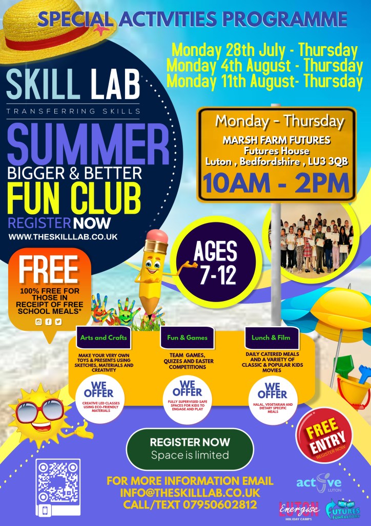 Fun Club Registration Form – TRANSFERRING SKILLS